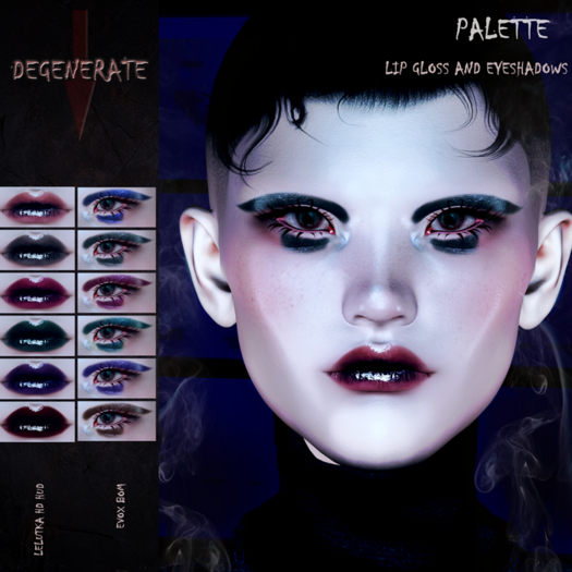 Second Life Marketplace Degenerate Palette Set Evo Evox